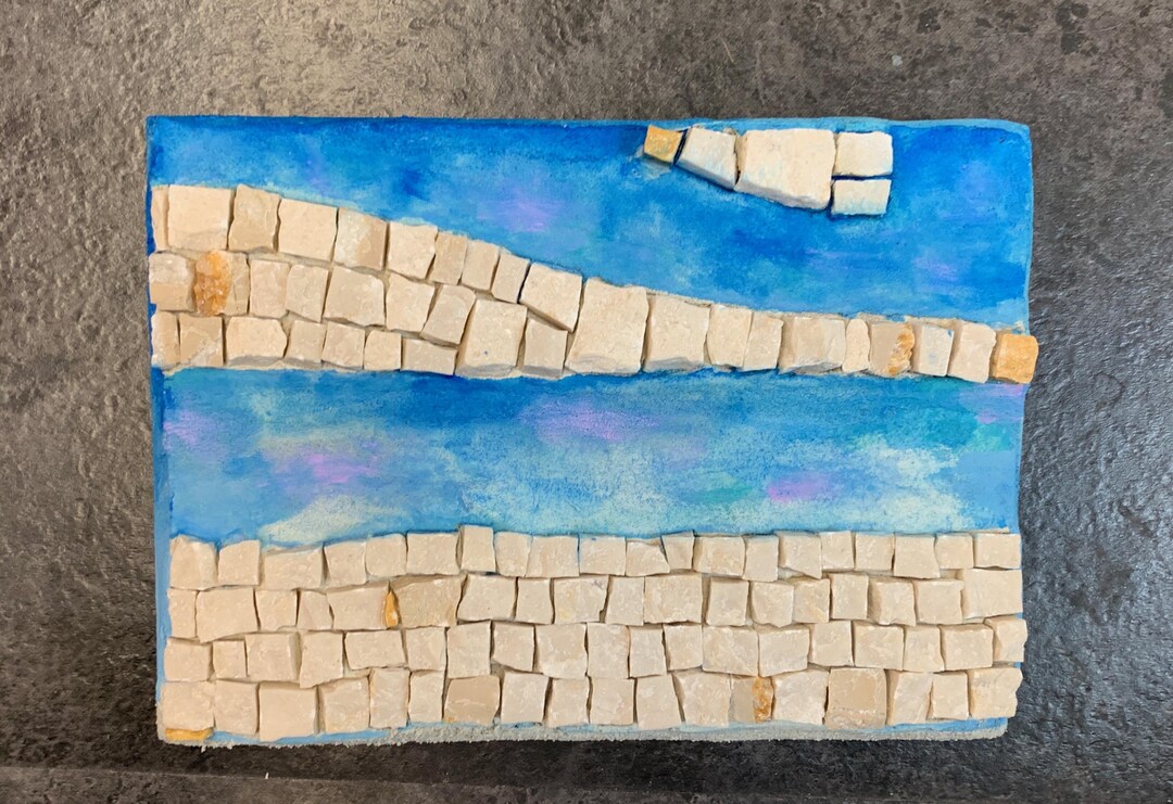 Seaside Stone Mosaic - Etsy