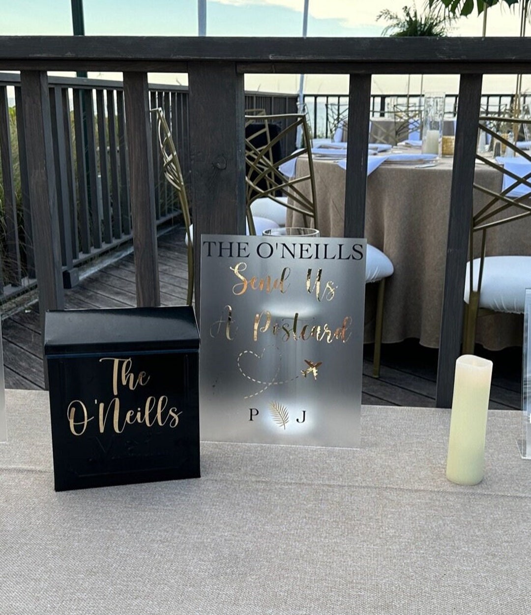 Acrylic Wedding Guest Book Sign | Clear or Frosted Acrylic | Custom ...