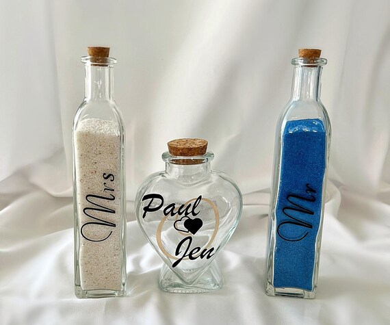 Wedding Sand Ceremony 3 Piece Set - Etsy