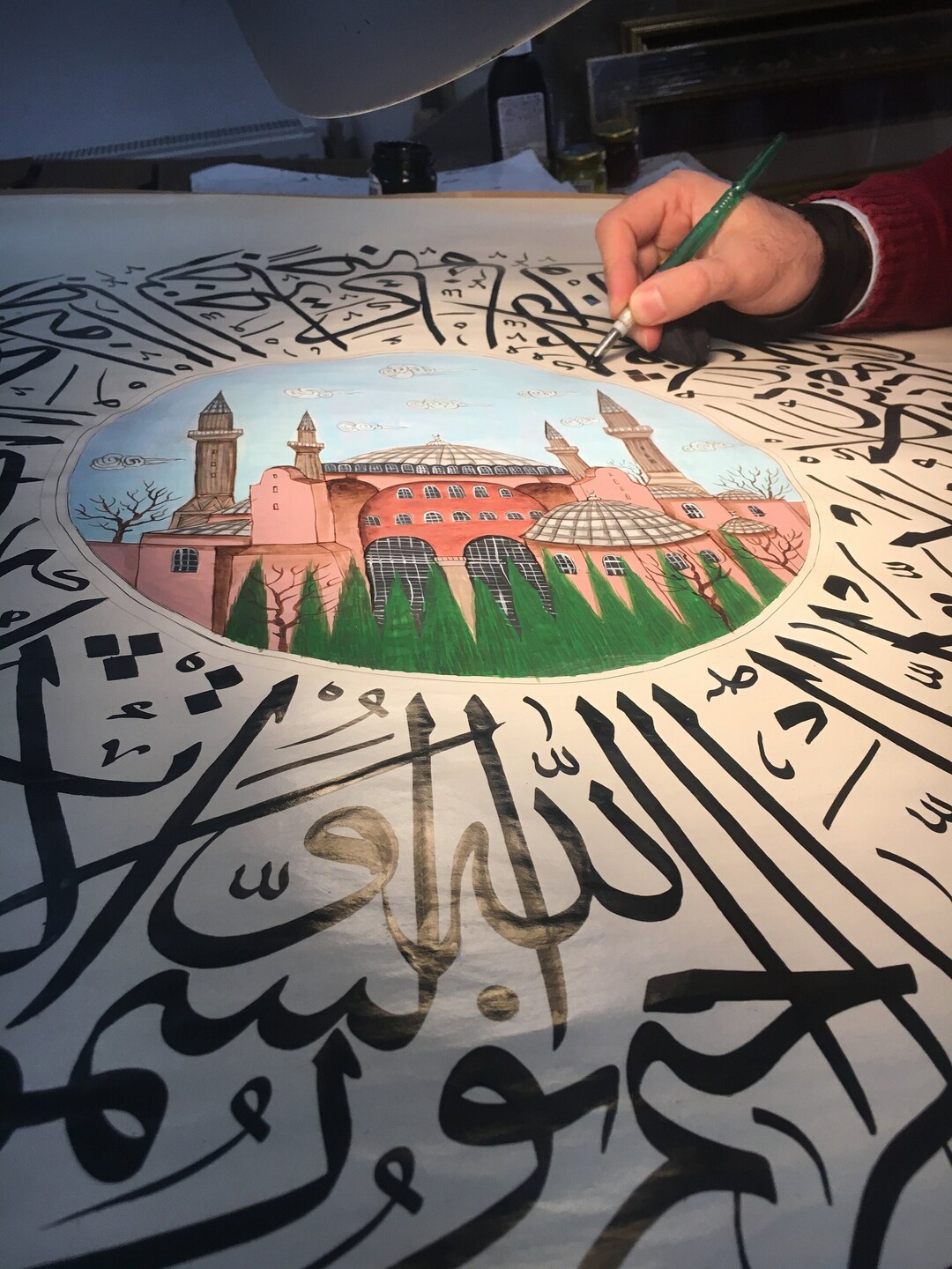 hagia-sophia-mosque-arabic-calligraphy-islamic-wall-art-with-etsy