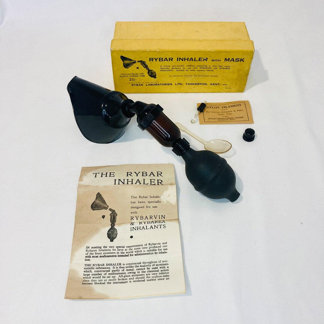 Rebar Inhaler - Vintage Inhaler - Asthma - Etsy