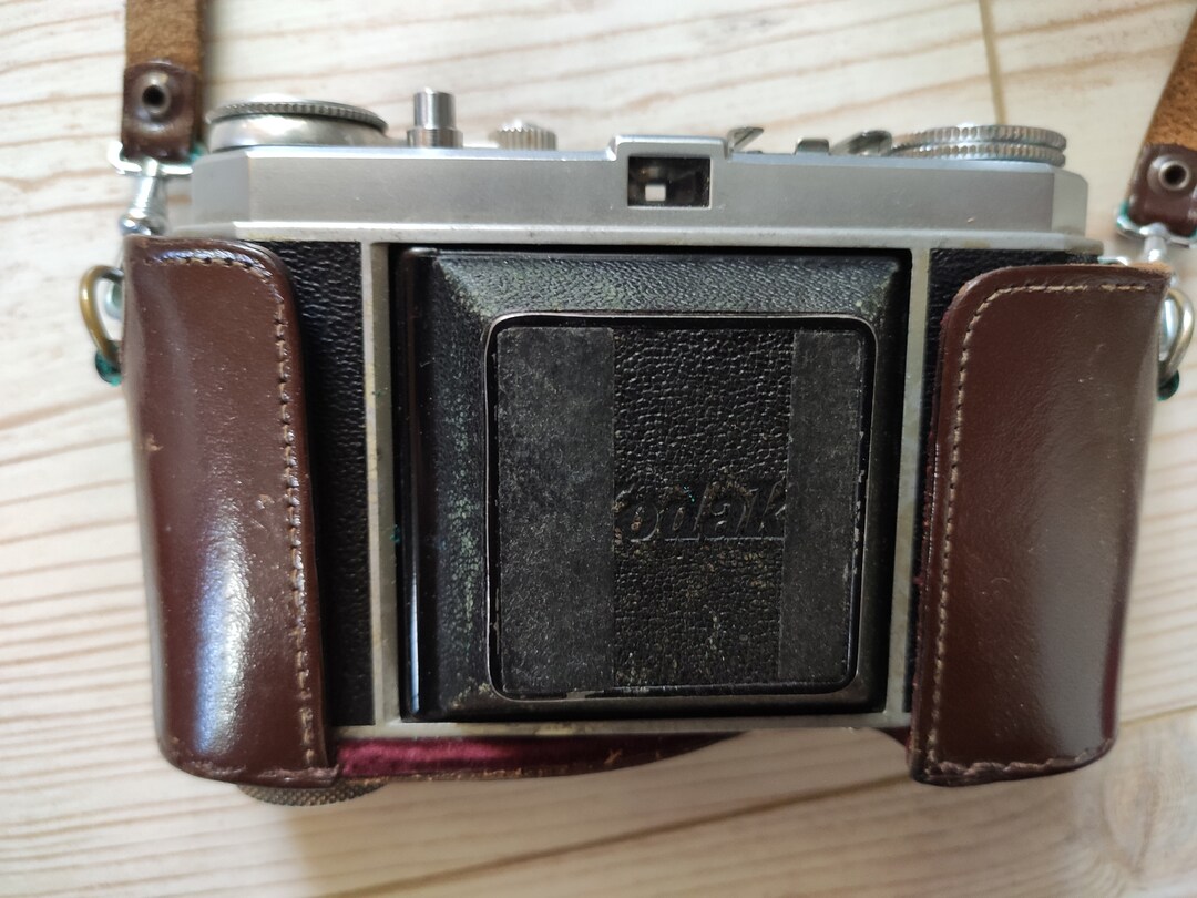 Kodak Retina 1a Camera With Leather Shoulder Bag From the 1960s - Etsy