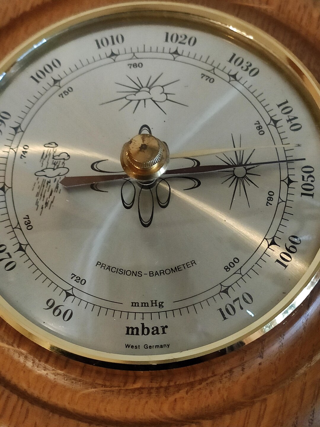 VINTAGE Precision Barometer West Germany - Etsy