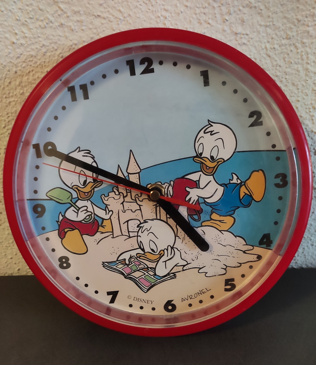 Walt Disney Scrooge Mcduck Ducktales Wall Clock Avronel 20 Cm - Etsy