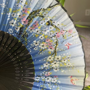 Floral Beauty Folding Hand Fan - Etsy