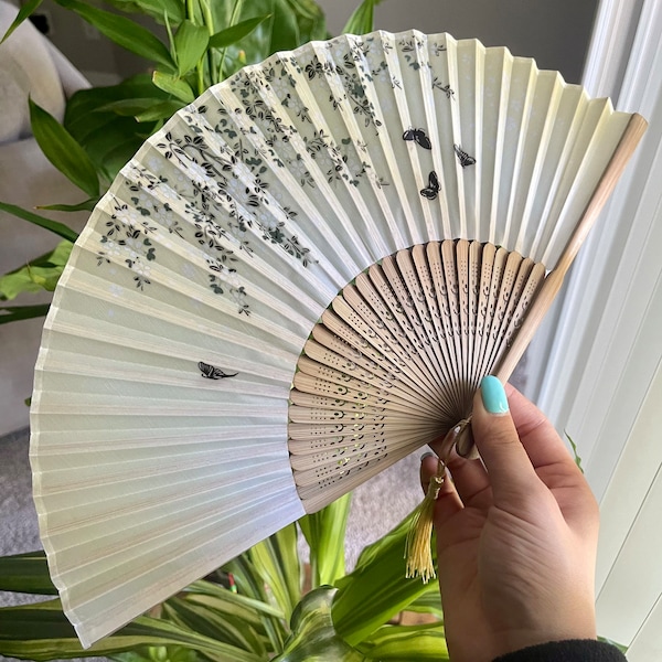 Folding Hand Fan - Etsy