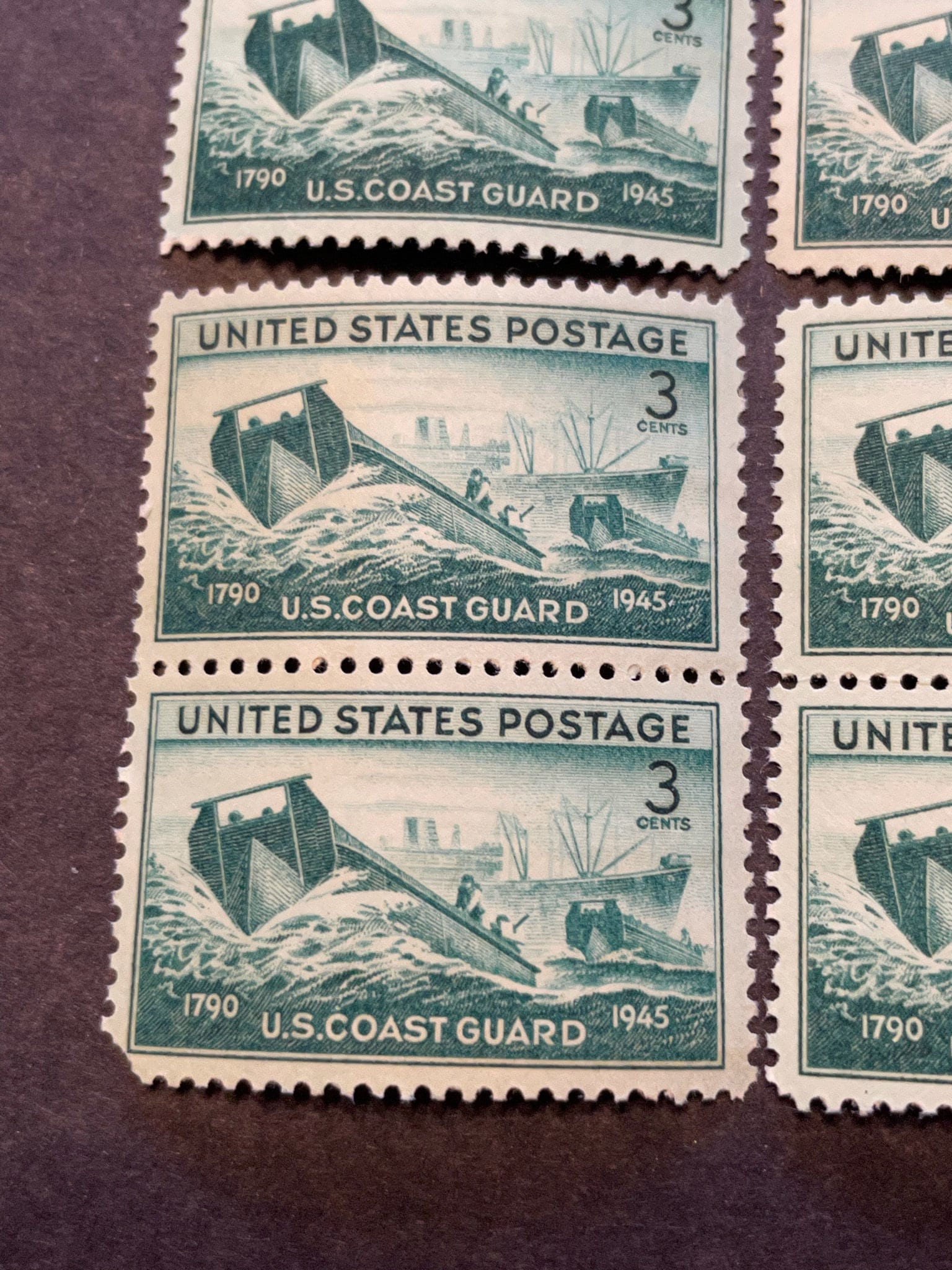 Coast Guard Stamps Scott 936 1945 Face Value 3 Cents US - Etsy