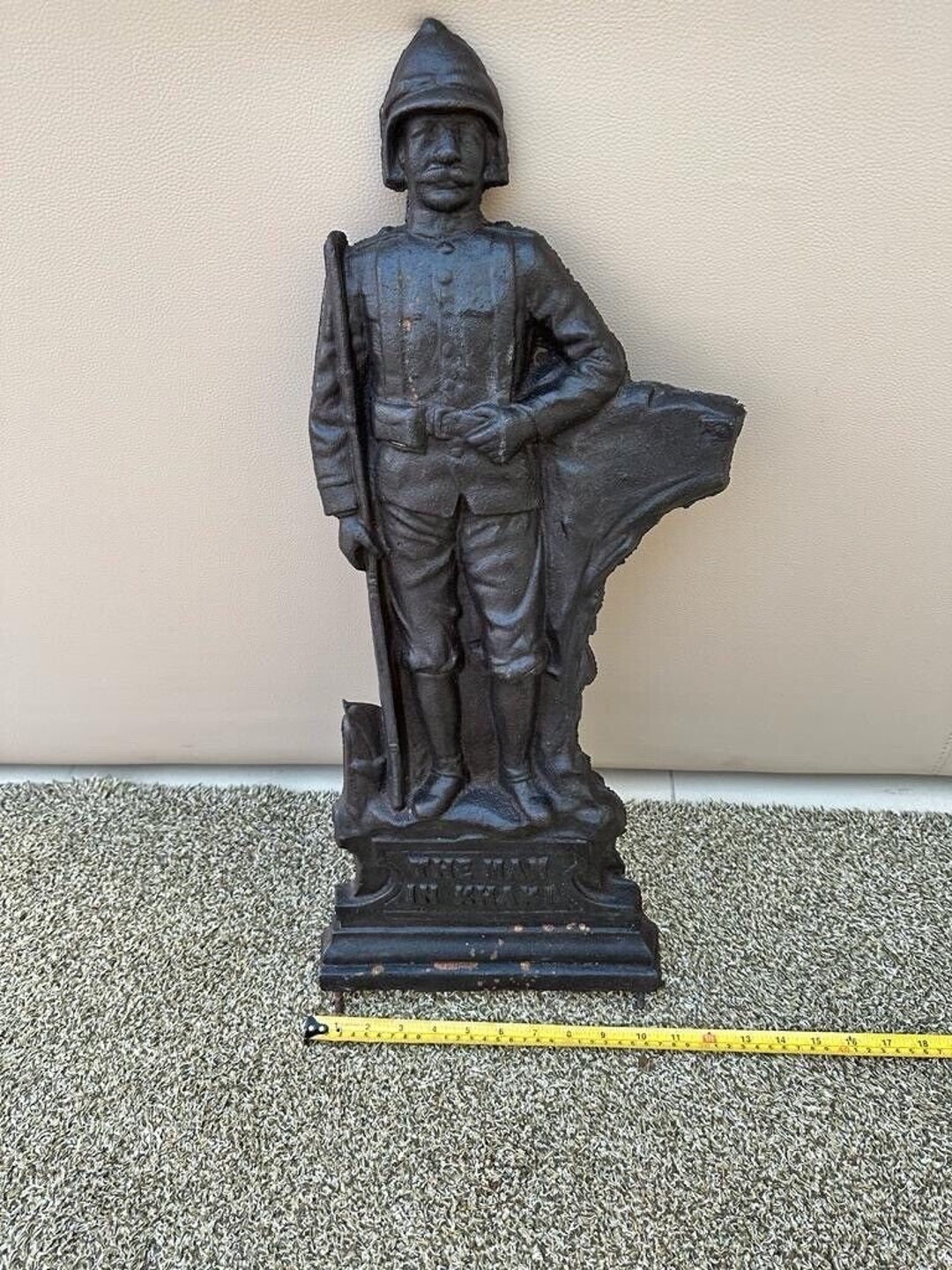 Display Item of Boer Solider From the Late 1800s in Cast Iron - Etsy