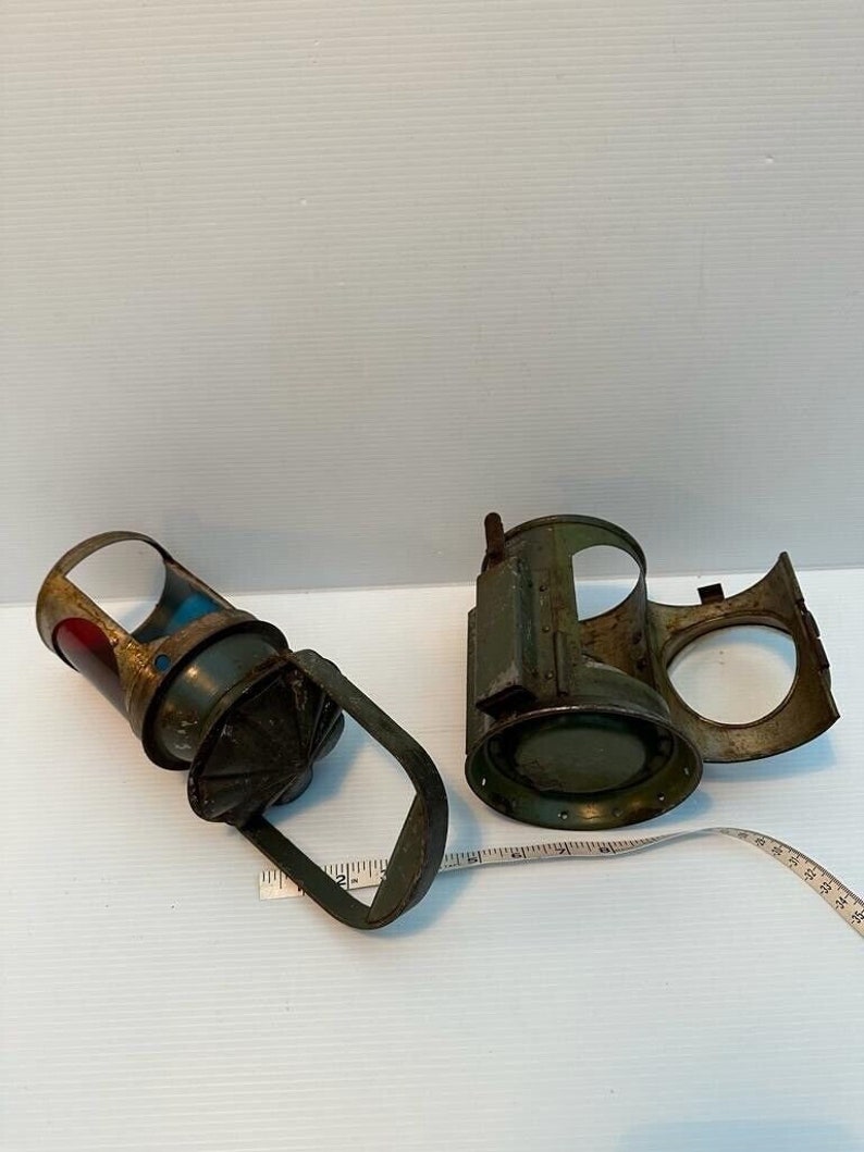 WW2 1945 Vintage Metal Lantern - Etsy