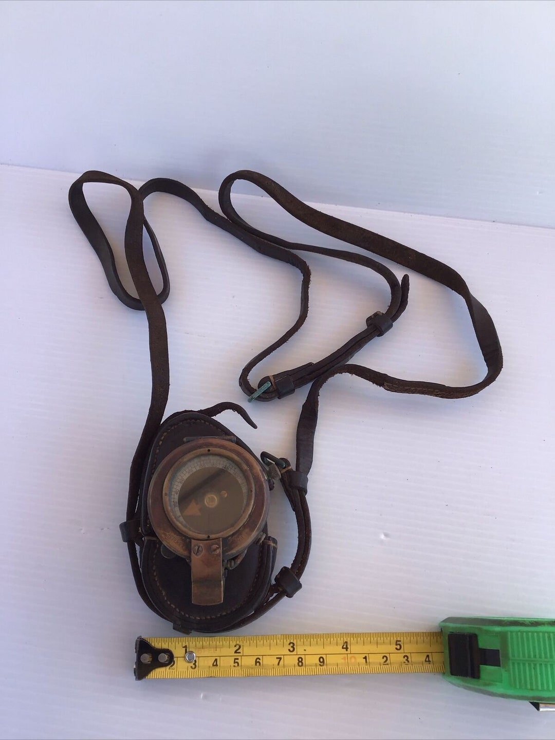Vintage WW1 British Officers Compass in Leather Case Dated 1917. John ...