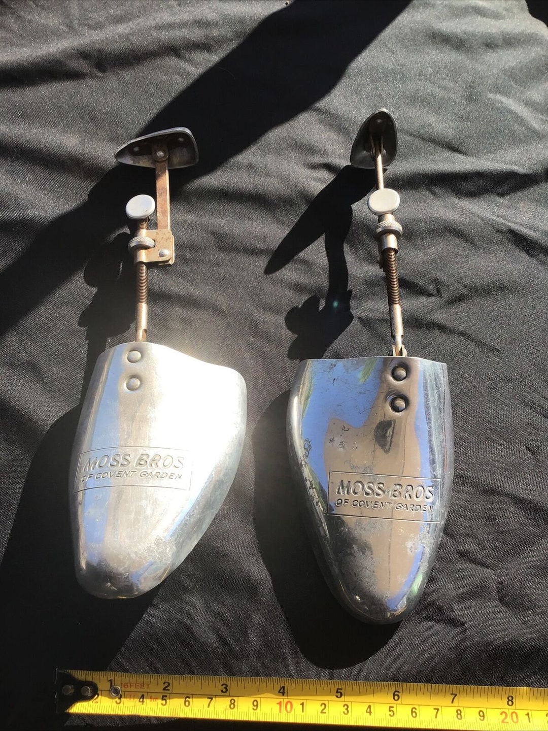 Vintage Pair of Metal Moss Bros Shoe Stretchers. Size 7 X 8 M. - Etsy