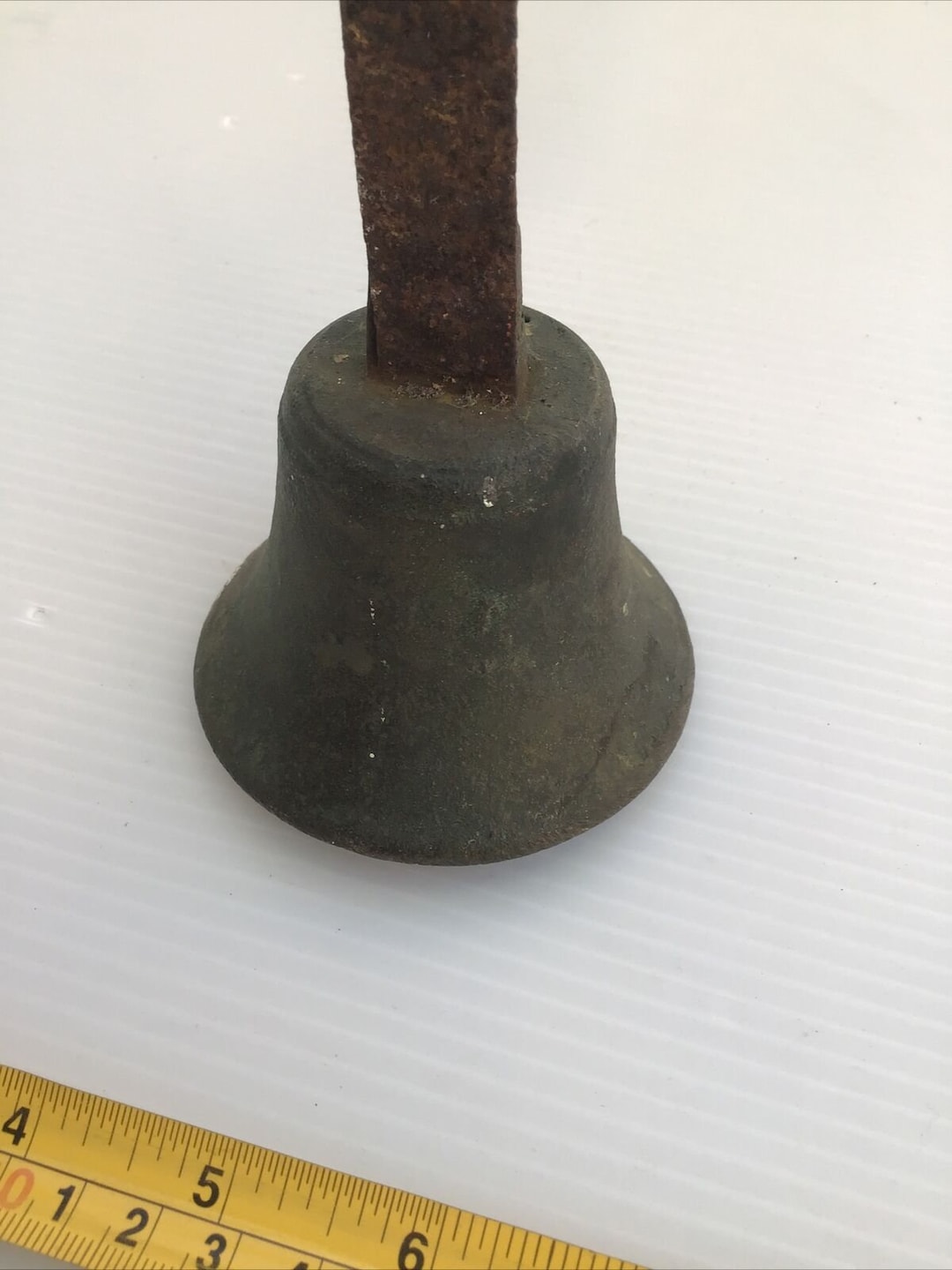 Vintage Brass Door/shop Keepers Bell With Metal Hanging Arm. - Etsy