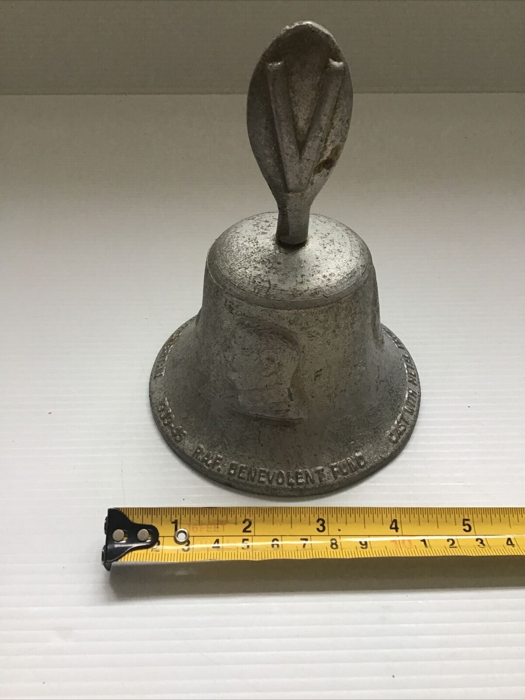 Vintage WW2 Victory RAF Benevolent Bell From Reclaimed Aircraft Without ...