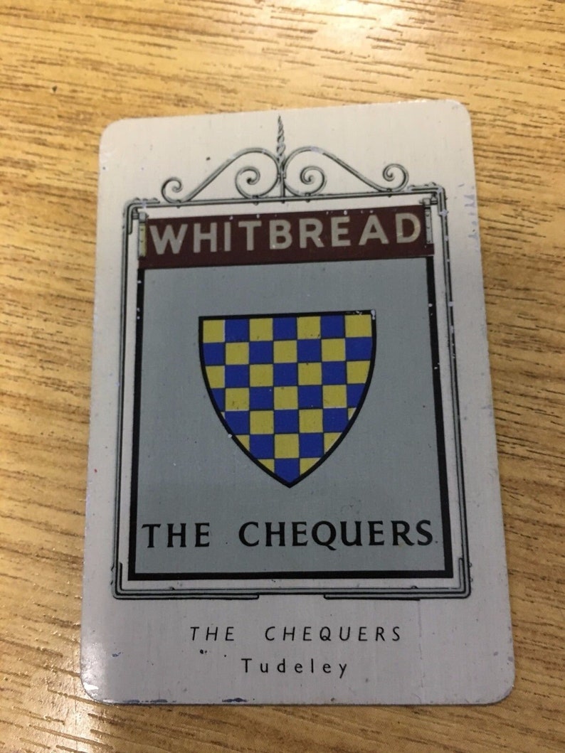 Vintage Whitbread Inn Sign the Chequers First Series Metal - Etsy UK