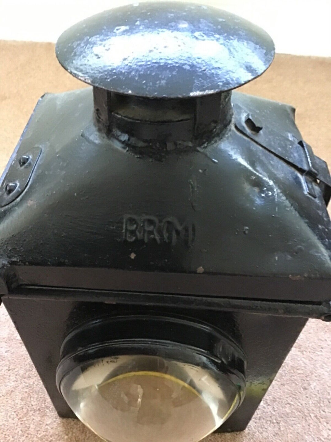Vintage Large Metal British Rail Midlands Railway Lamp - Etsy