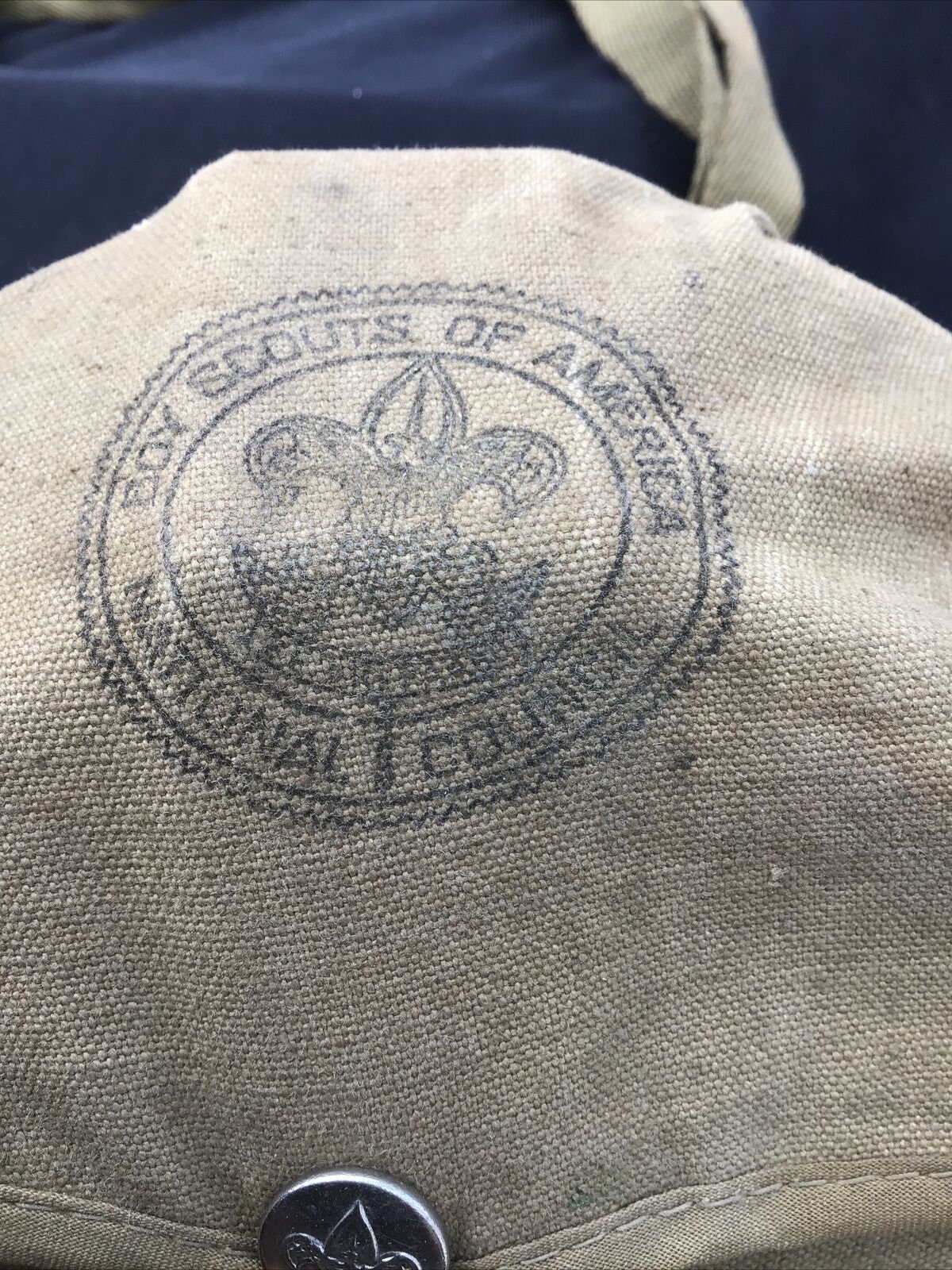 Vintage Boy Scouts of America National Council Mess Tin in Canvas Bag ...