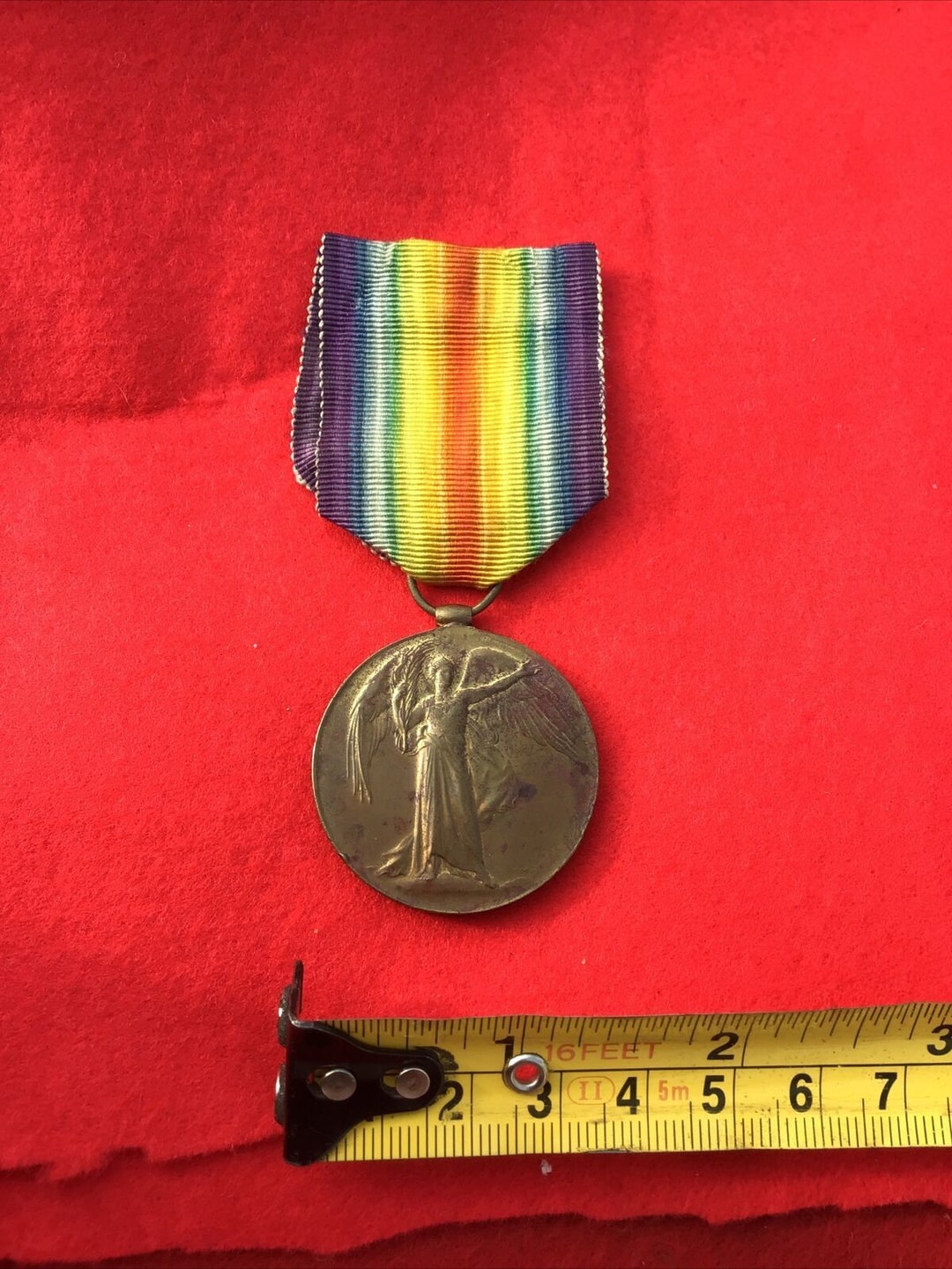 Vintage Original Ww1 Royal Navy Victory Medal & Ribbon for 205365 P ...