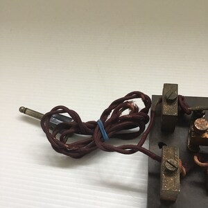 Vintage WW2 Metal and Brass Morse Code Key/tapper With Wired Jack - Etsy