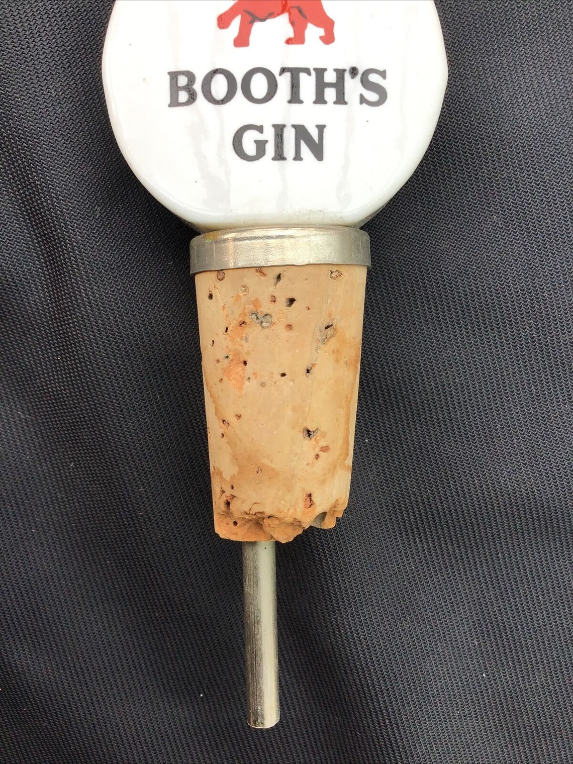 Vintage Ceramic Booths Gin Optics Bottle Pourer - Etsy