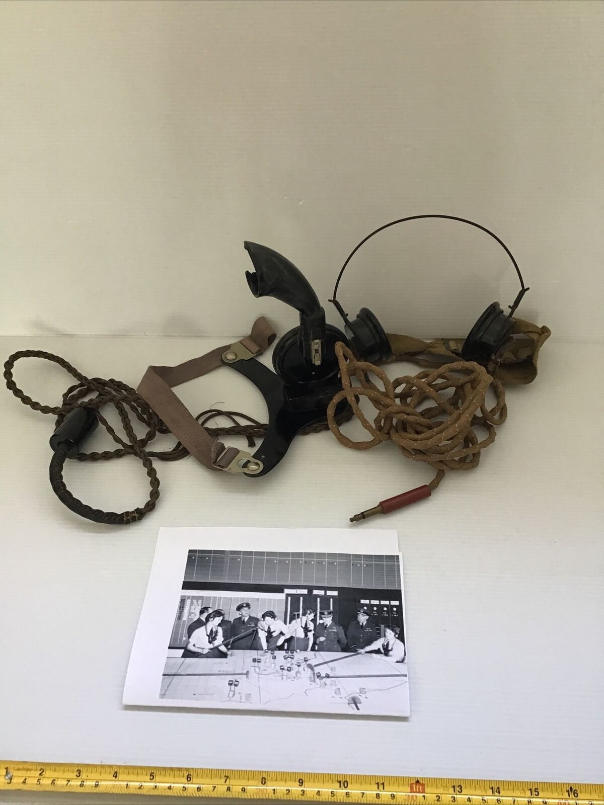 Vintage WW2 RAF Map Plotters Microphone/headphone Set - Etsy
