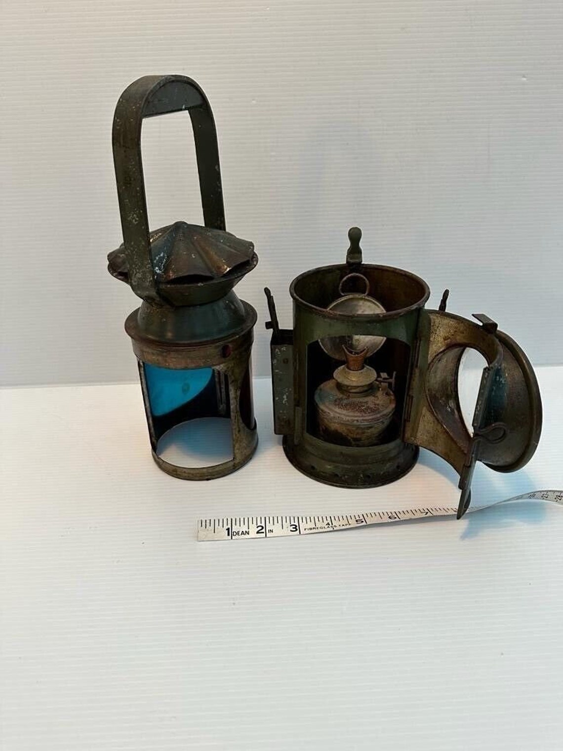 WW2 1945 Vintage Metal Lantern - Etsy