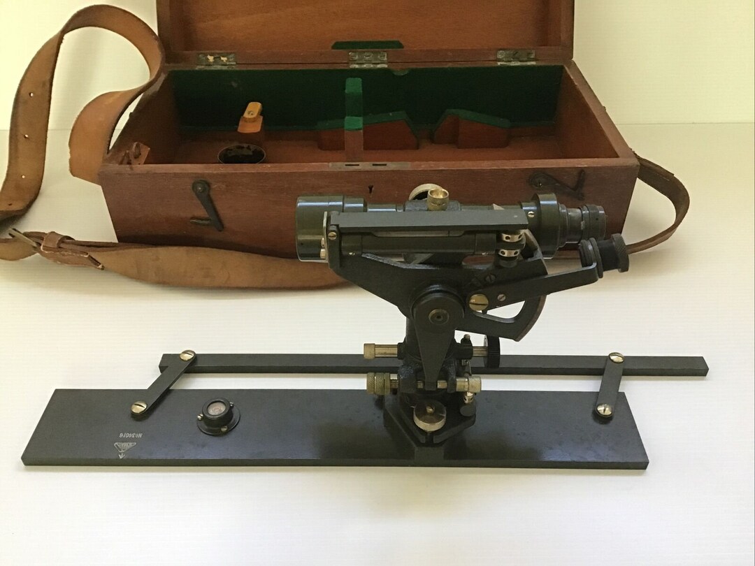 Vintage WW2 1945 Dated ER Watts & Son Military Surveyors Scope in ...