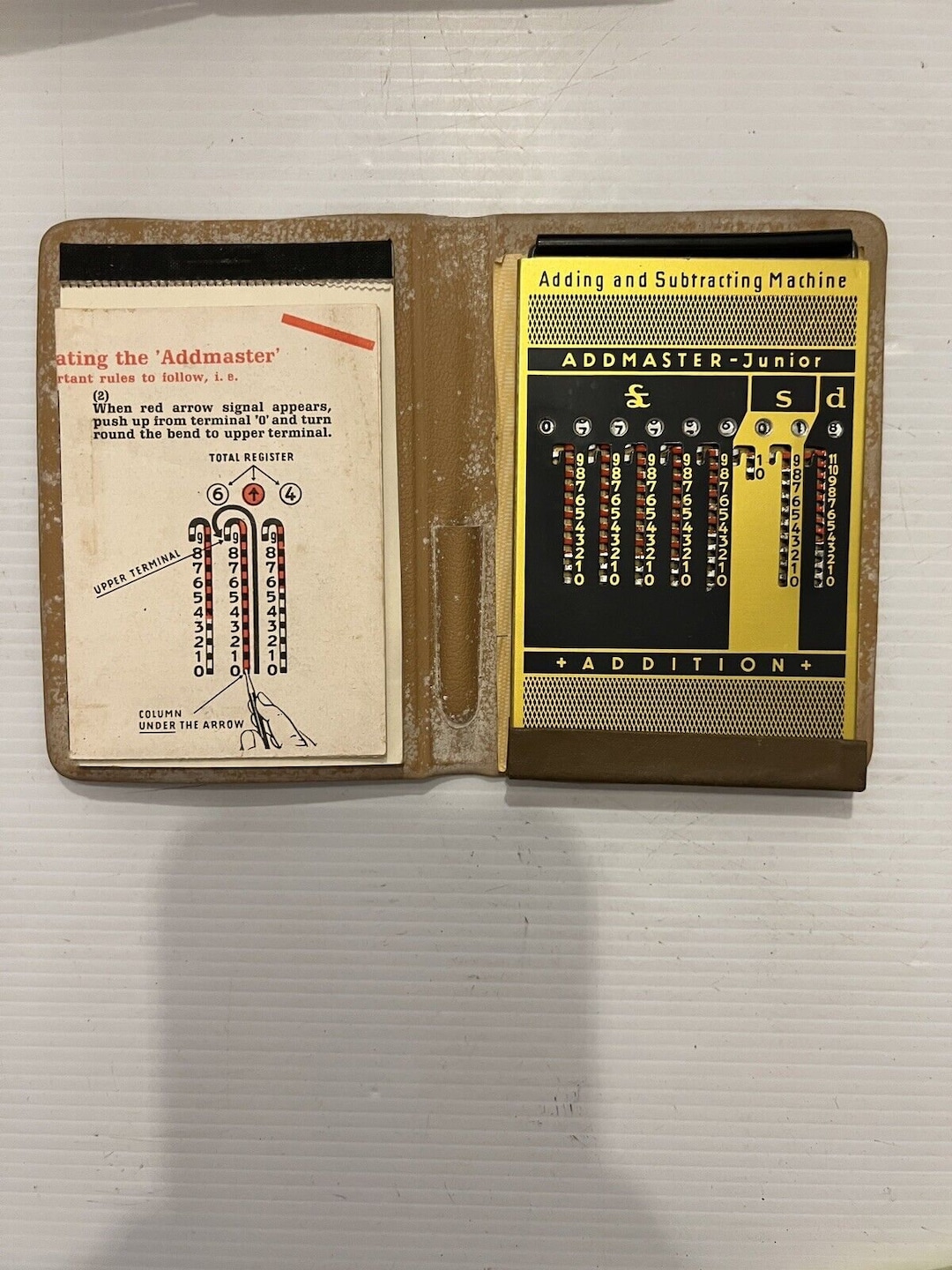 Vintage Addmaster junior Adding Machine - Etsy