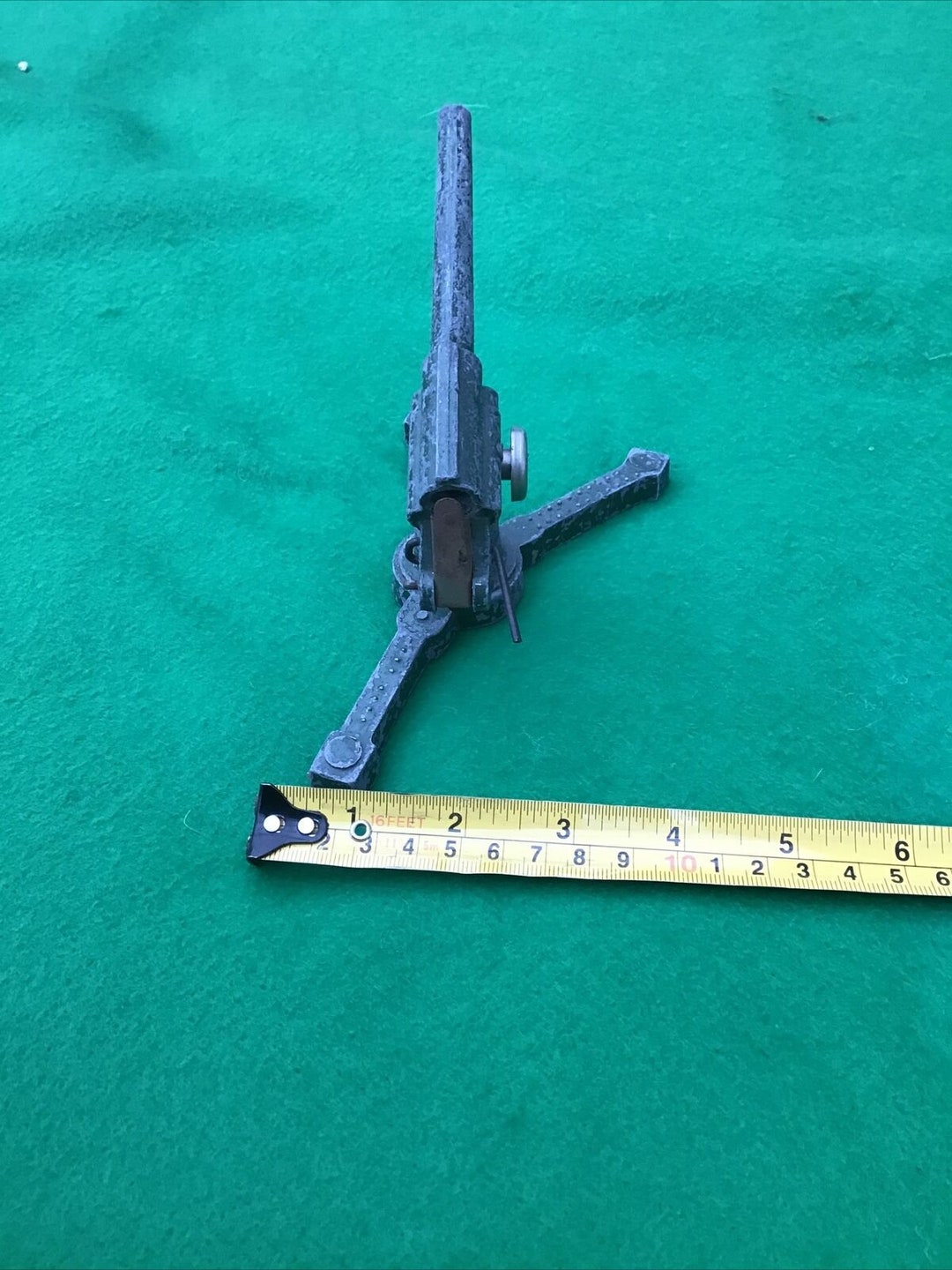 Vintage Alloy Metal Toy Flak Gun Model Made by Astra With Moving Part ...