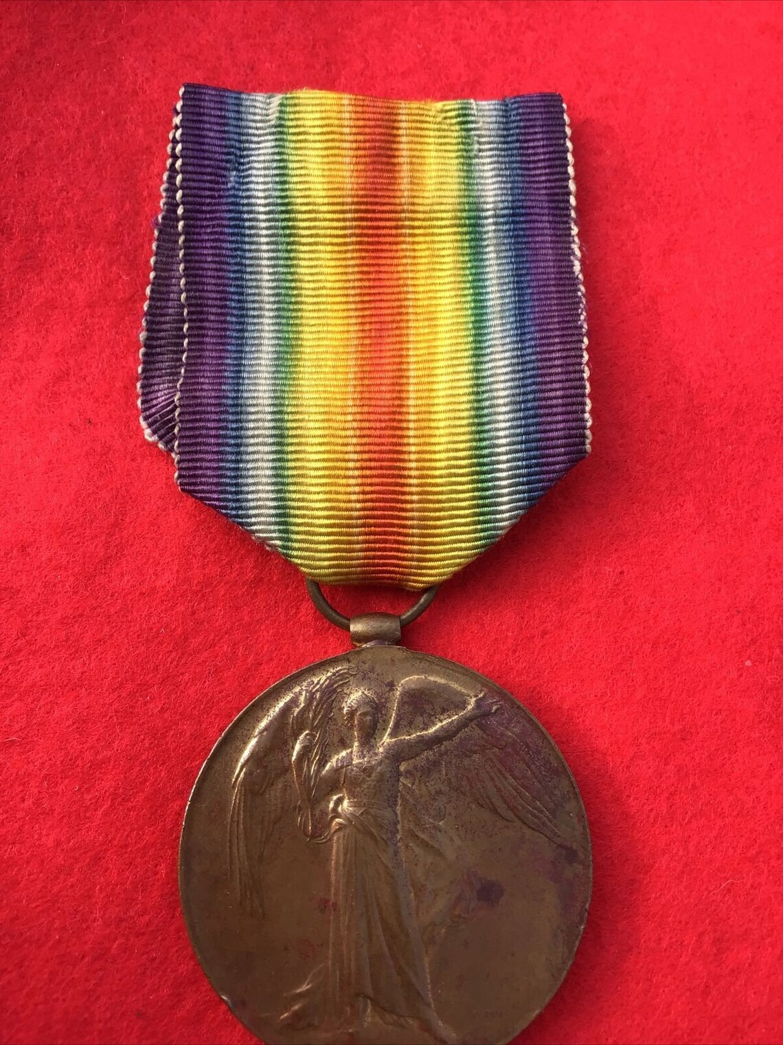 Vintage Original Ww1 Royal Navy Victory Medal & Ribbon for 205365 P ...