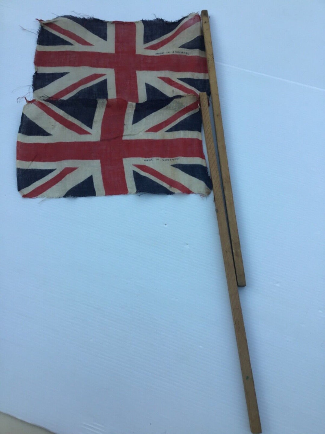 Vintage WW1/WW2 Pair of British Flags Used to Welcome Troops - Etsy UK