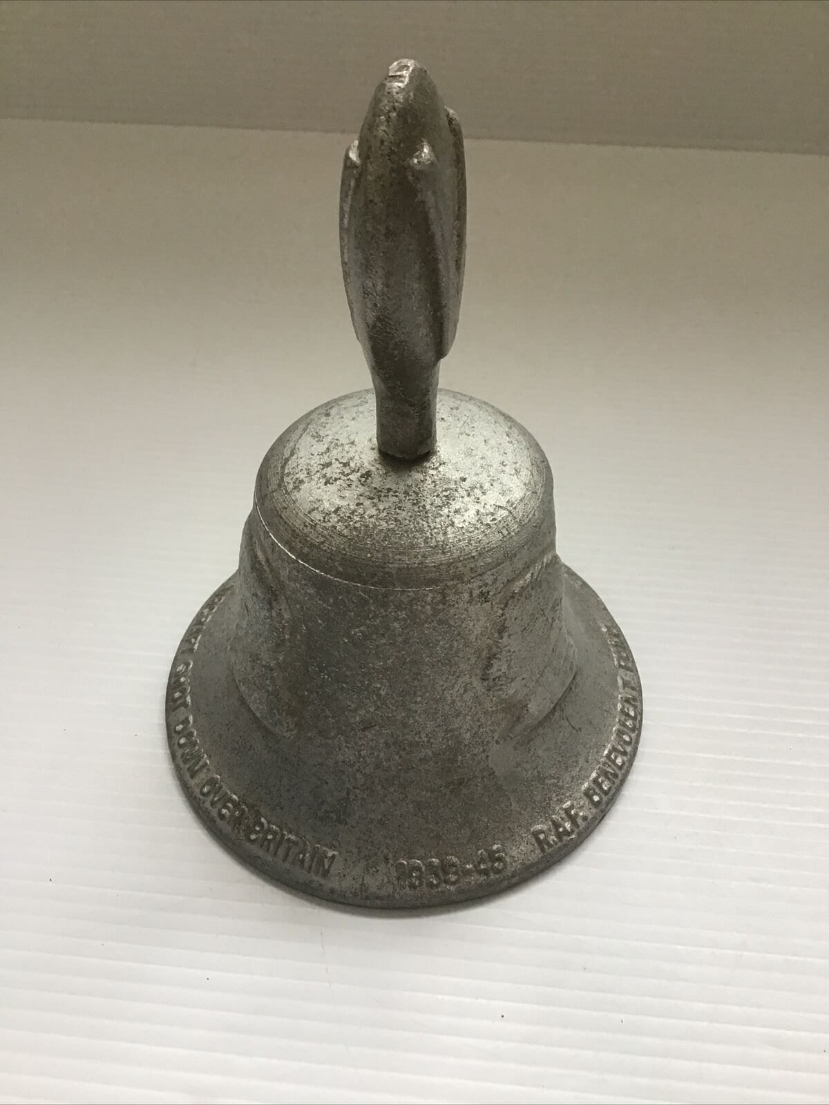 Vintage WW2 Victory RAF Benevolent Bell From Reclaimed Aircraft Without ...