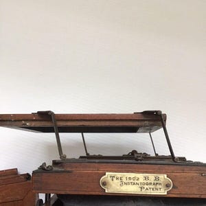 Vintage Early 1900s B.B. Instantograph Patent Folding Wooden Camera - Etsy