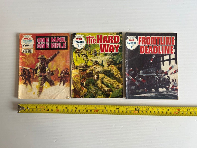 Pre Loved Vintage Fleetway War Picture Library Book - Etsy