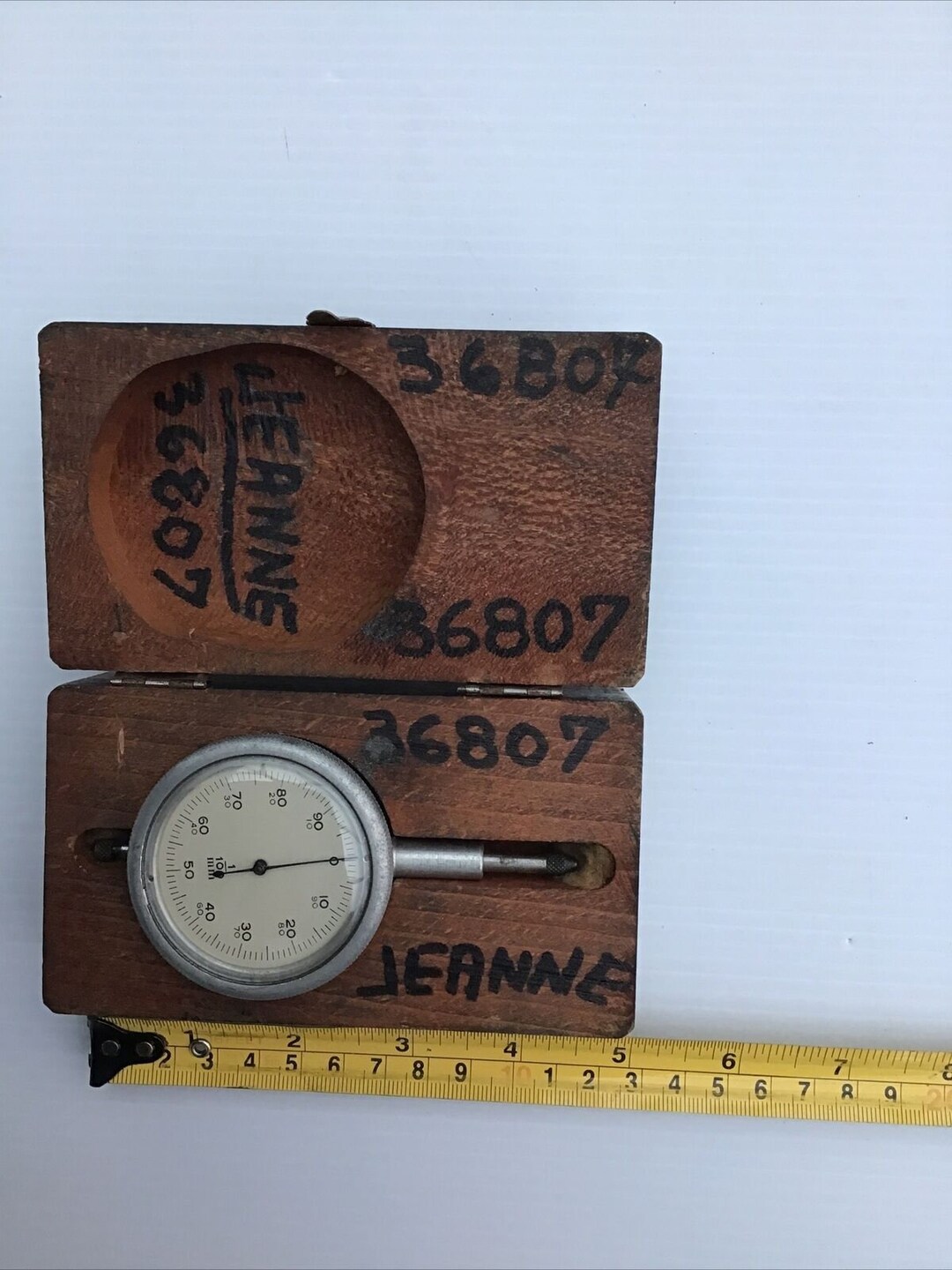 Vintage Working Metric Dial Test Indicator in Wooden Box - Etsy