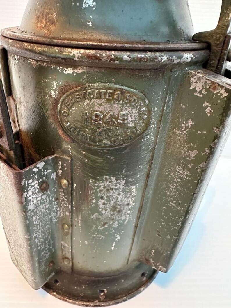 WW2 1945 Vintage Metal Lantern - Etsy