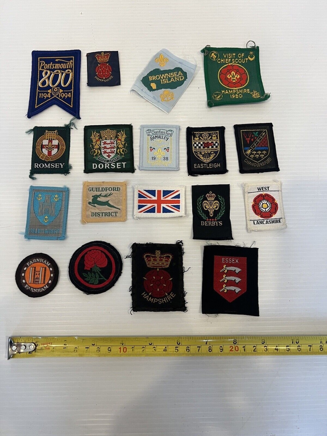 Pre Loved Assorted Scout and Guide County Badges X 18 - Etsy