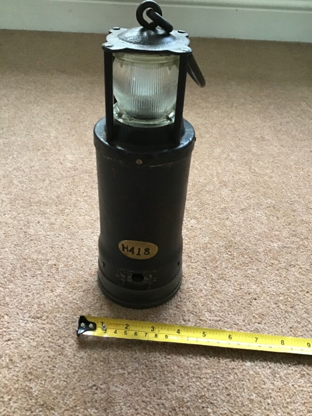 Vintage Rare Unusual Youle & Co, Rotherham Surveyors Mining Lamp - Etsy
