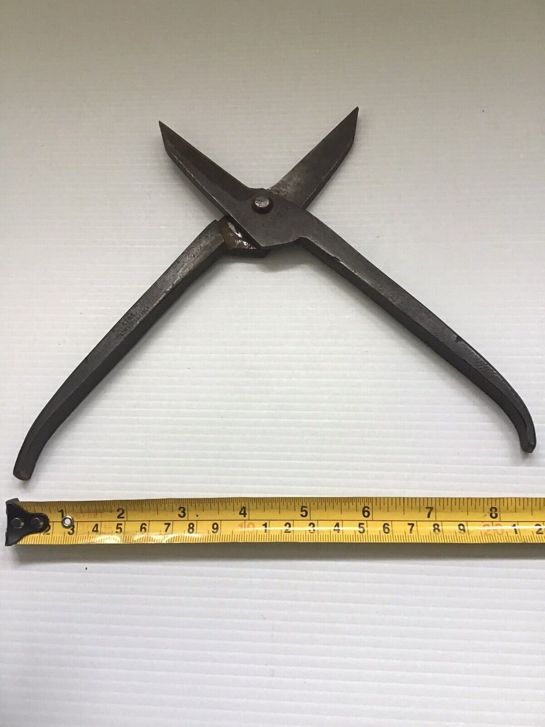 Vintage Unusual Pair of WW1/WW2 RFC Engineers Wire Snips in Leather ...