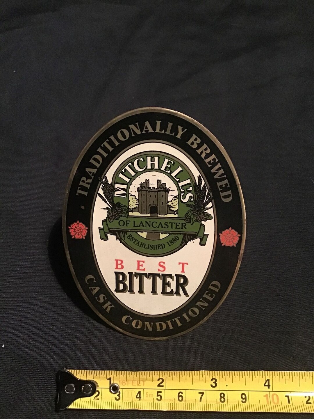 Vintage Brass Beer Pump/clip-mitchells of Lancaster, Best Bitter - Etsy