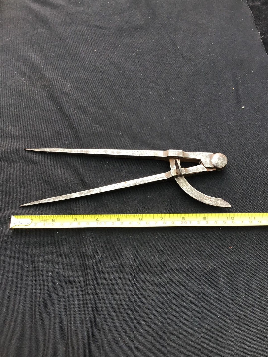 Vintage Ww1 Steel Map Compass. Dated 1918. Crows Foot Marked - Etsy UK