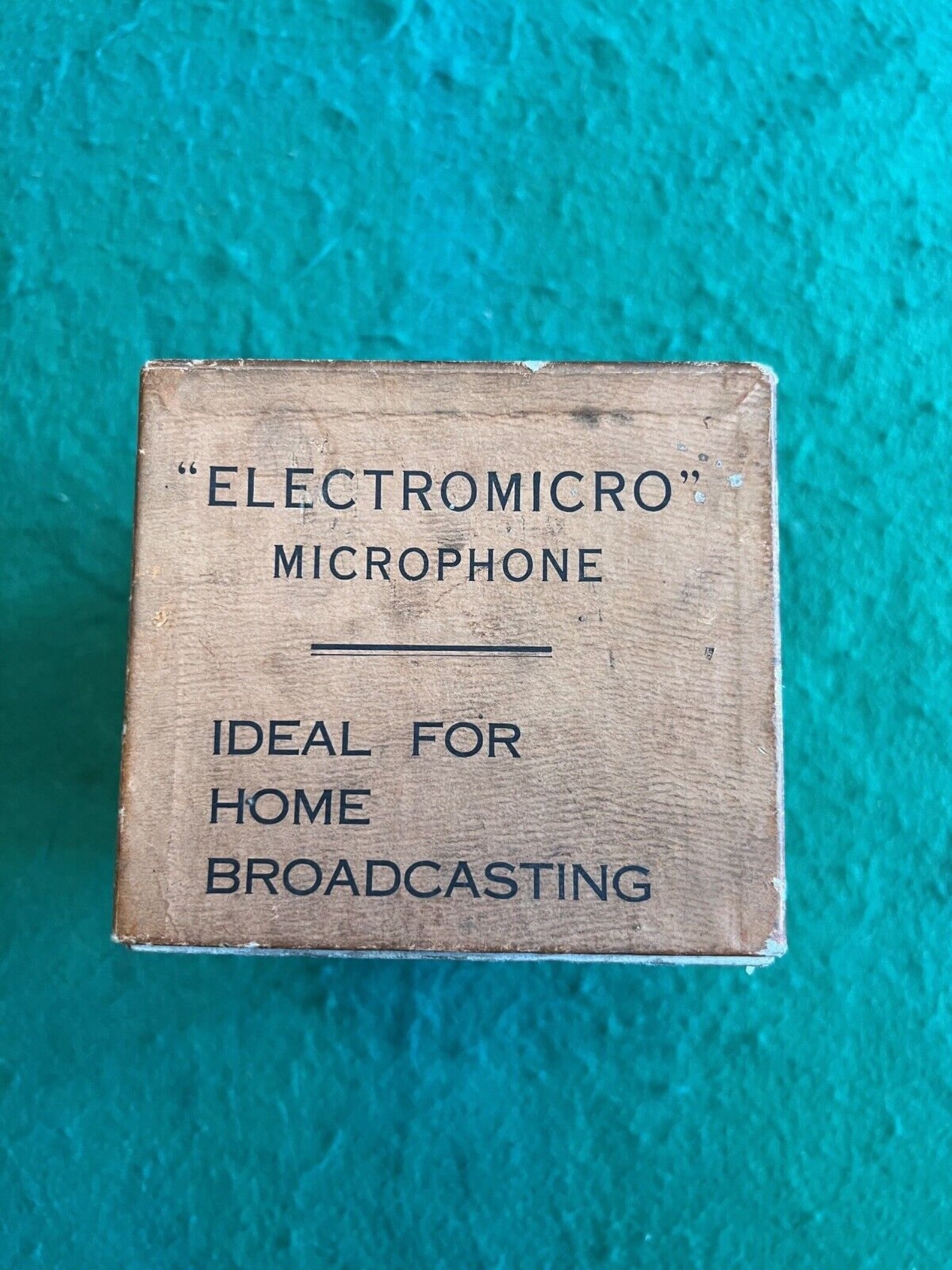 Vintage Electromicro Empty Microphone Box With Great Graphics - Etsy