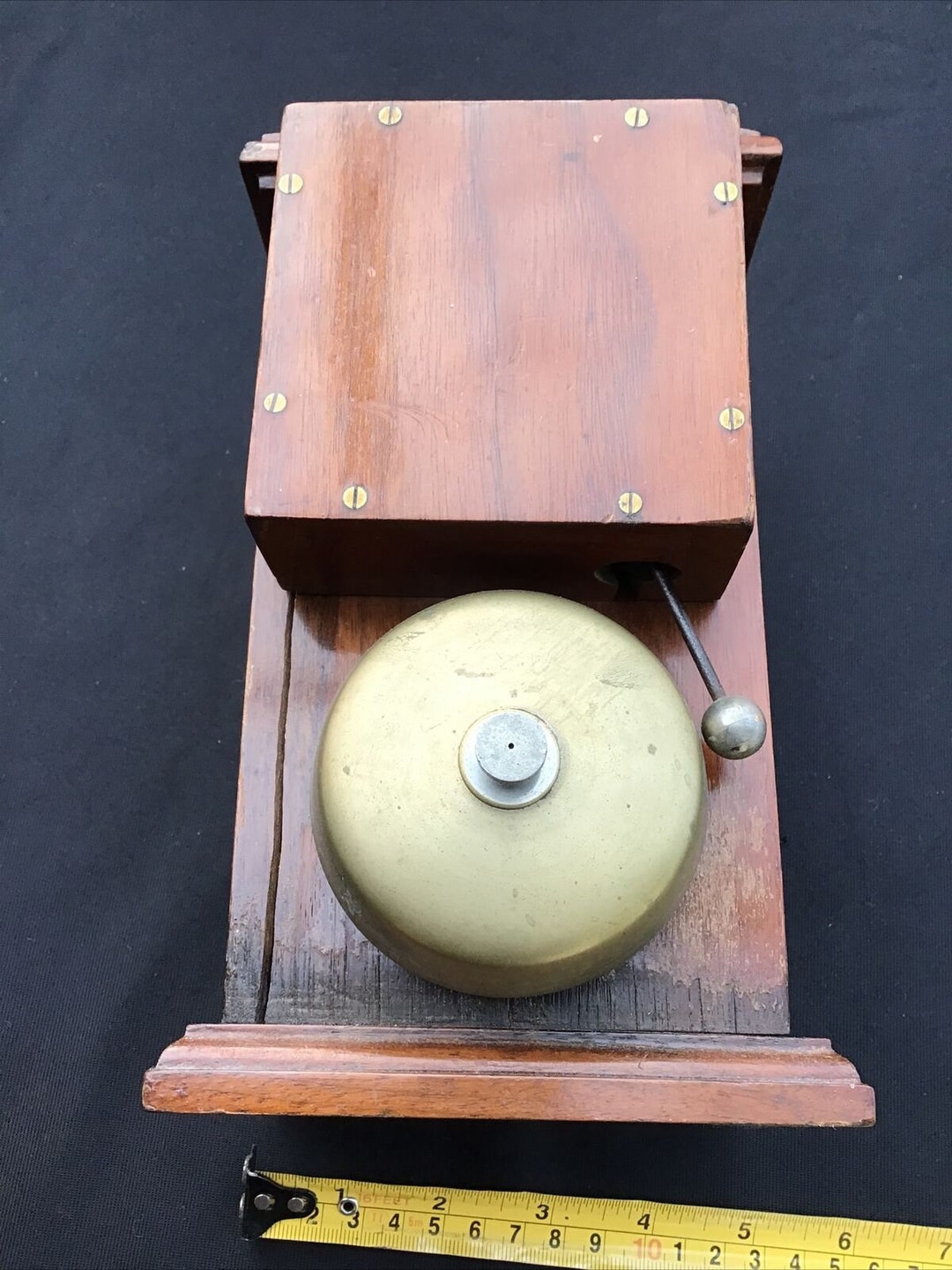 Vintage Early 1900S Wooden Portable Telephone Ringer - Etsy