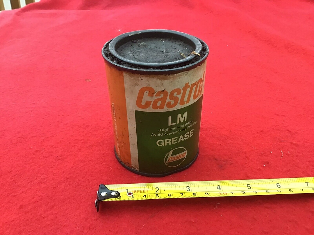 Vintage Castrol Lm Grease Tin. 453 Grm - Etsy