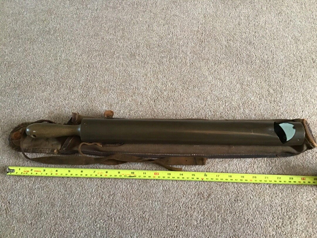 Vintage WW1 Metal Trench Periscope in Carrying Case by Dixby of London ...