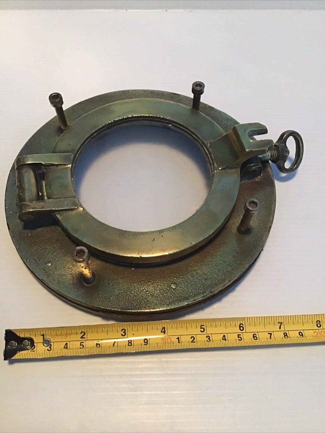 Vintage Brass Small Porthole With Screws and Perspex Centre - Etsy