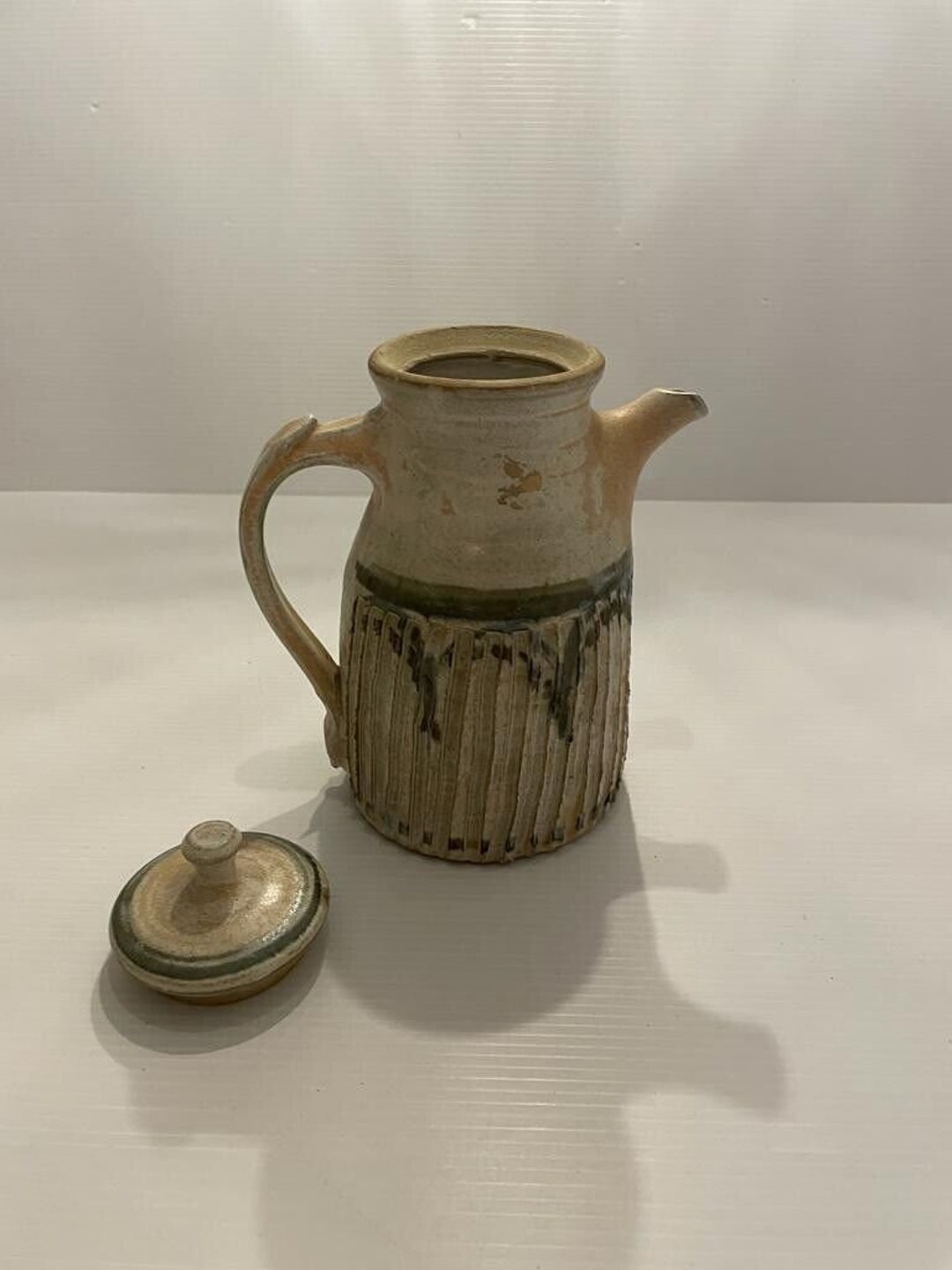 Vintage Decorative Ceramic Hand Made Coffee Pot - Etsy