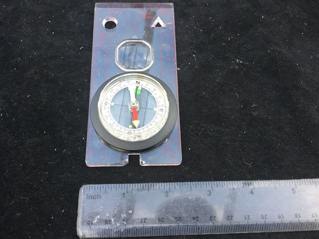 Vintage Scouting Compass - Etsy