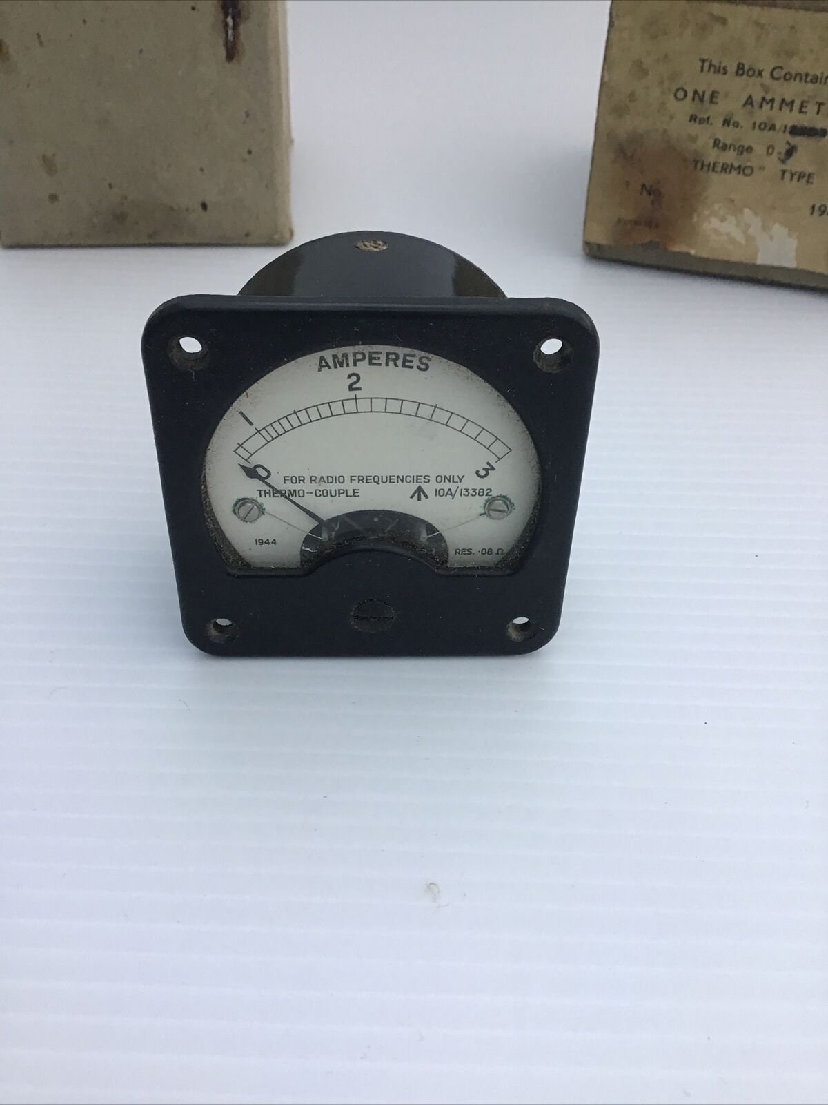 Vintage WW2 1944 Dated Ammeter in Original Box. Broad Arrow Marked - Etsy