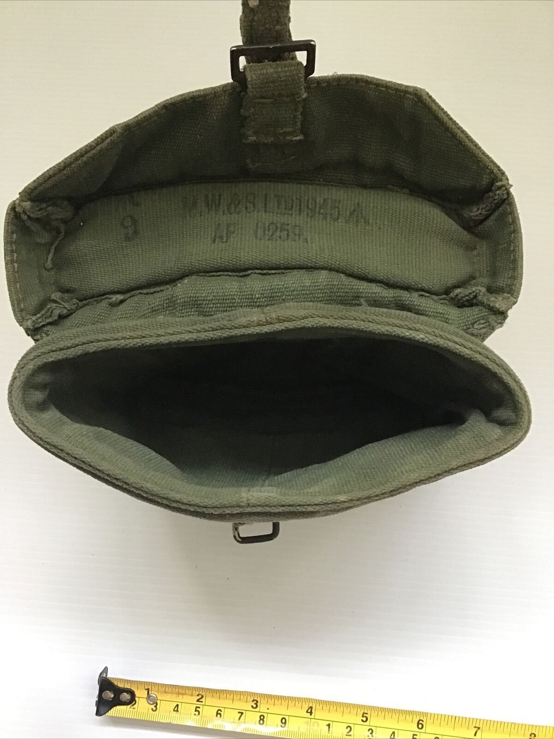 Vintage WW2 Green Canvas Tropical Soft Binoculars Case Dated 1945 - Etsy