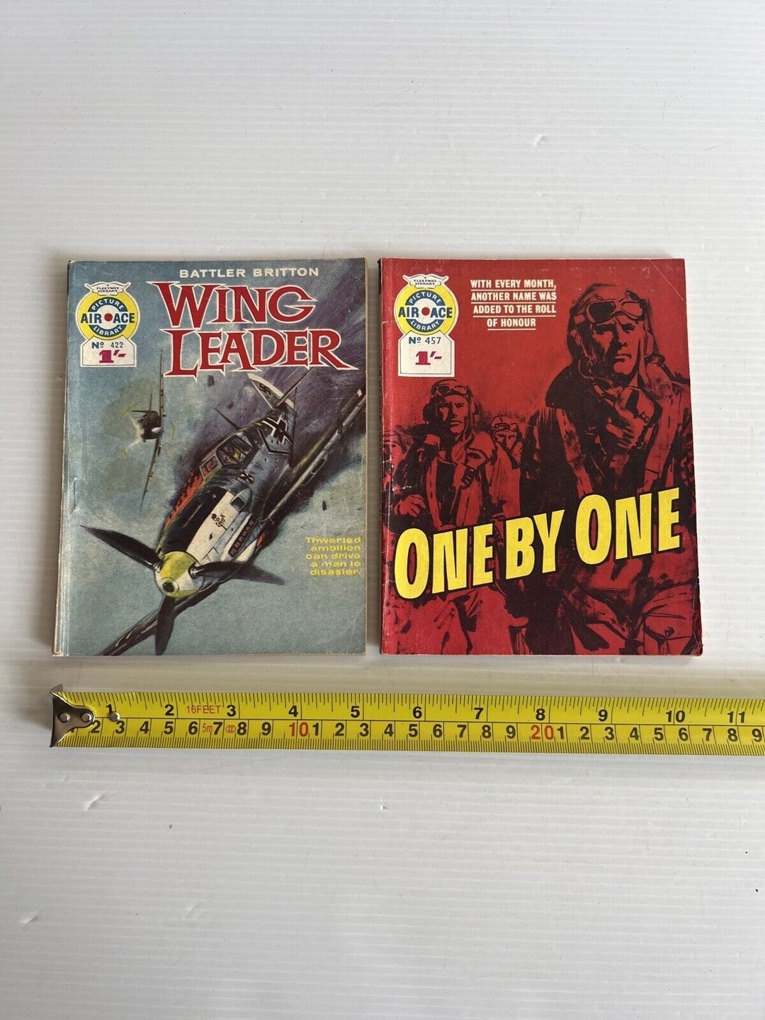 Pre Loved Vintage Assorted Fleetway Air Ace Library Books - Etsy
